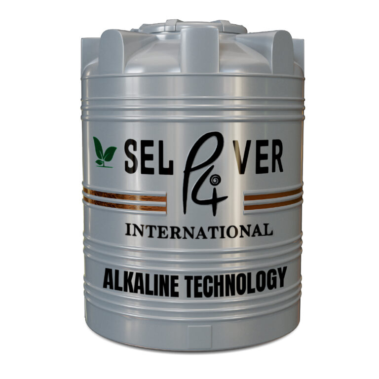 Silver P4 Water Tank – P4 International® | Alkaline Water Tank